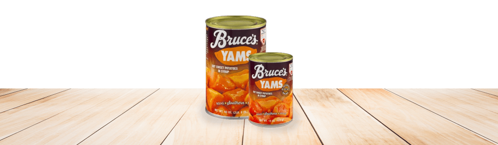 Bruce’s Yams Products - Canned Sweet Potato Varieties